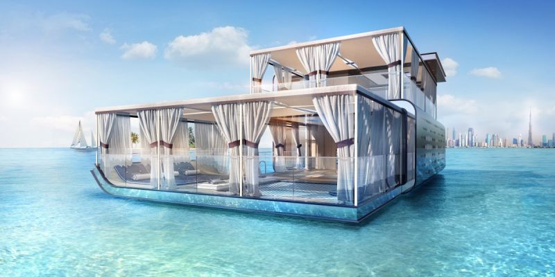 Dubai Seahorse Villas - Dubai - Overwater Bungalows